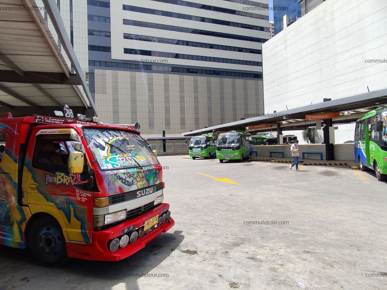 Ayala Center Cebu Jeepney Routes | Mini Bus, Modern Jeep Route Codes ...