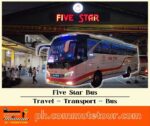 Five Star Bus Schedule Terminal and Contact Number