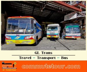 GL Trans Bus Schedule, Terminal and Contact Details