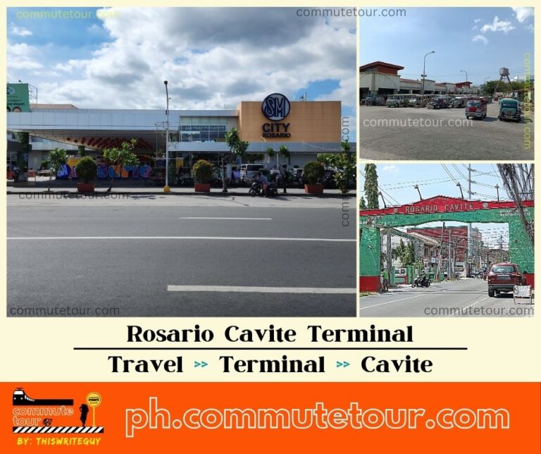 Rosario Cavite Terminal, Bus Schedule, Jeep, Van, Route and Fare